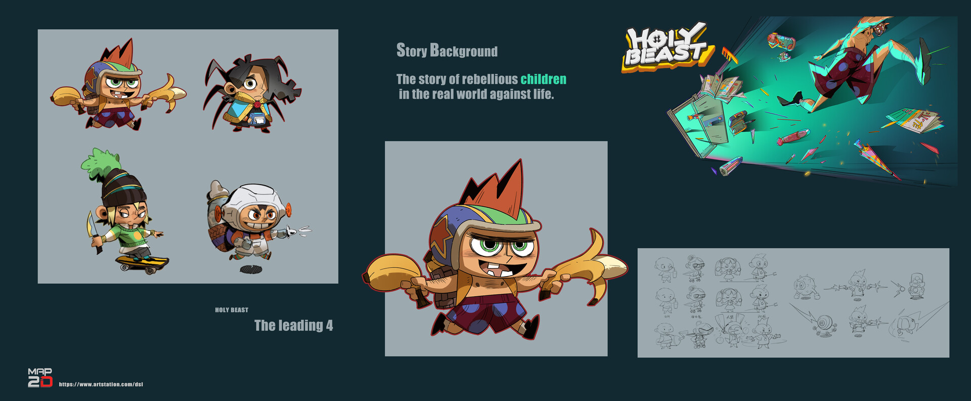 ArtStation - 《HOLY BEAST》demo测试