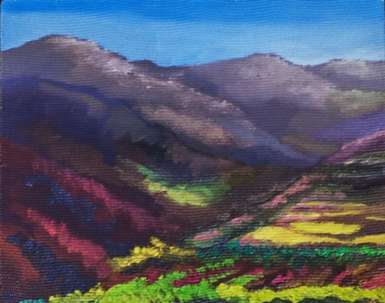 Artstation Paisaje Al Atardecer