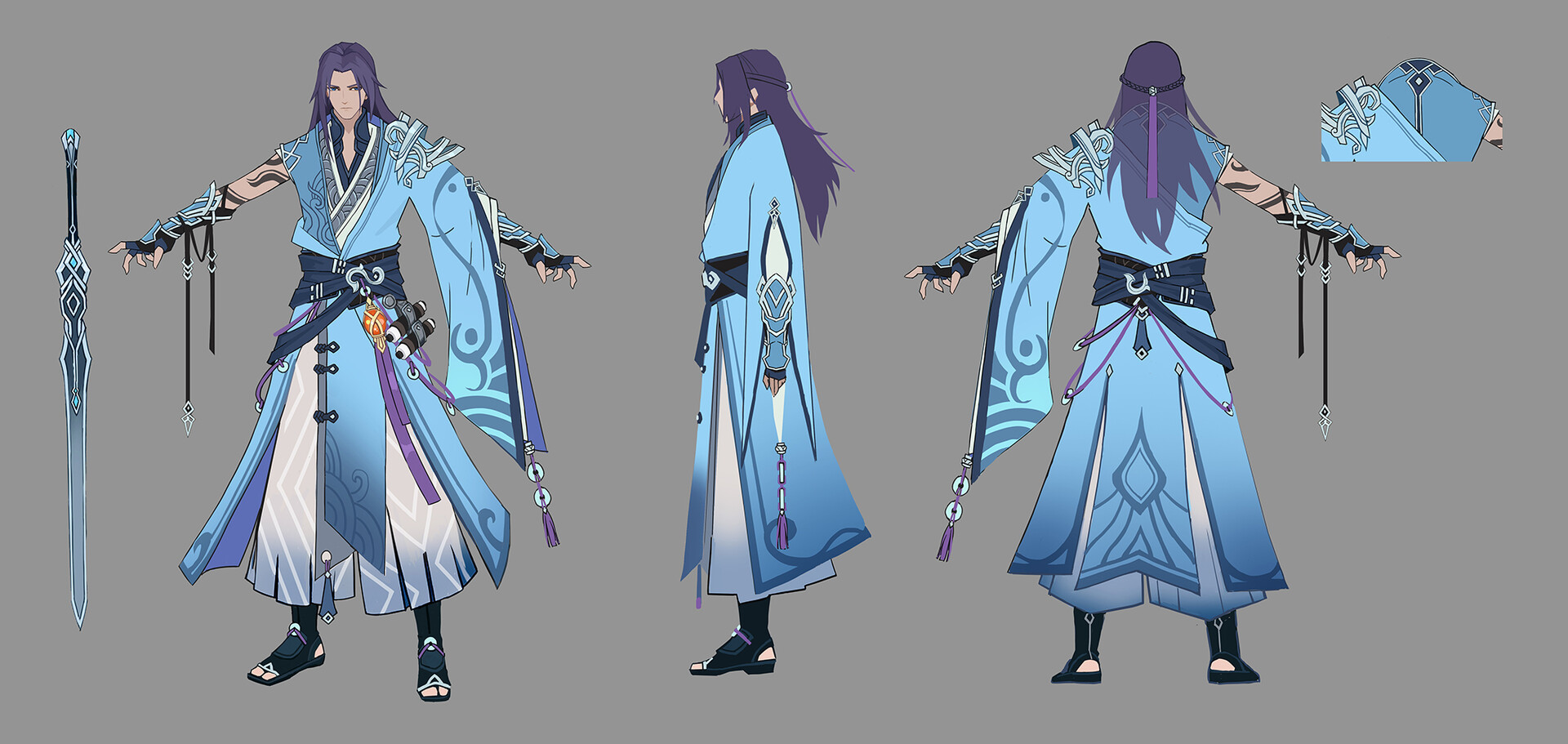 ArtStation - Taoist character design