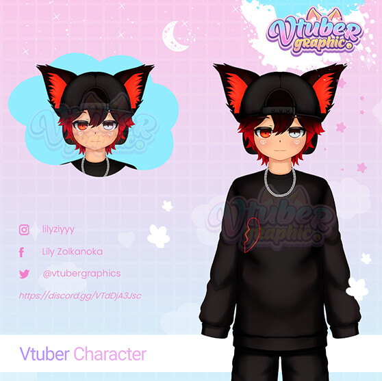 ArtStation - Bat Boy Vtuber