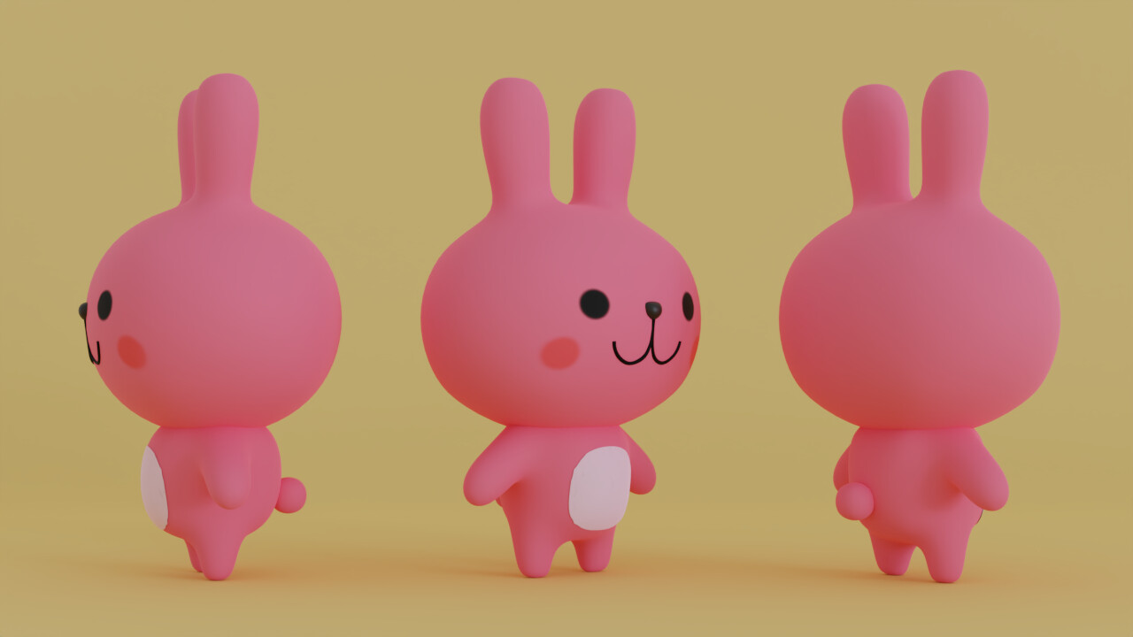 ArtStation - Pink Rabbit