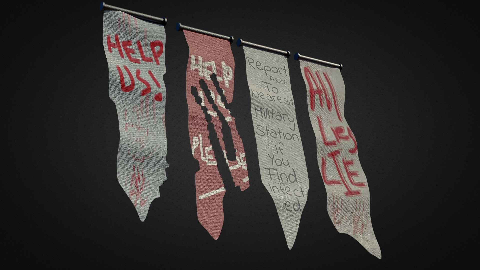 ArtStation - Post Apocalyptic Banners