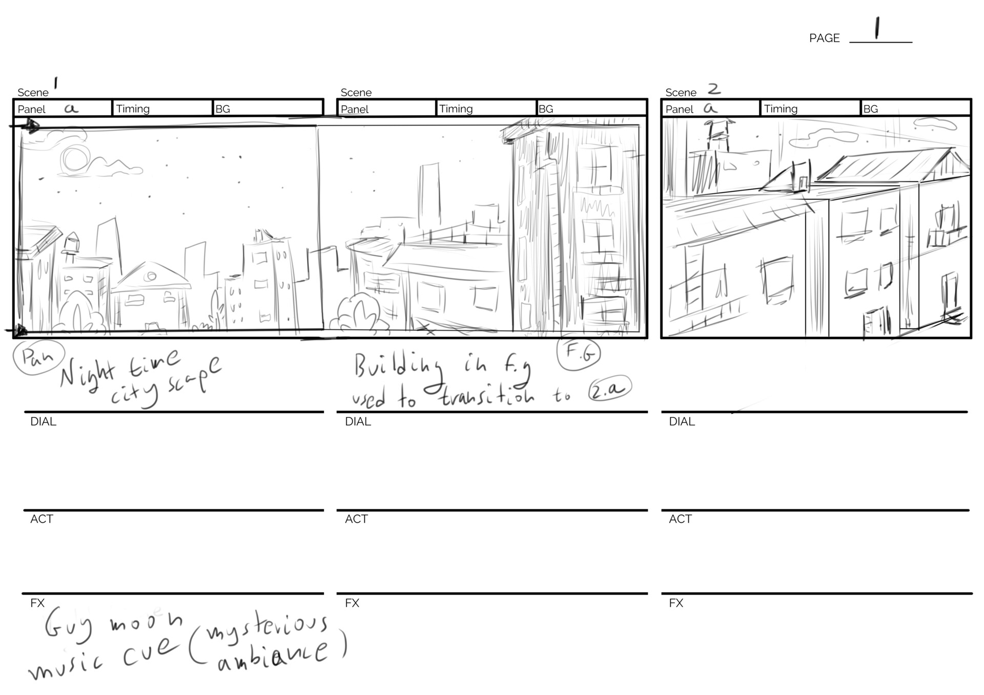 ArtStation - Danny Phantom Practice Storyboard
