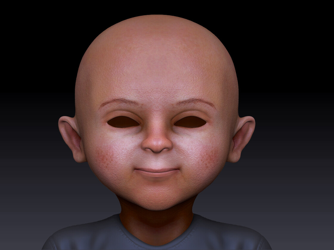 ArtStation - cartoon face wip