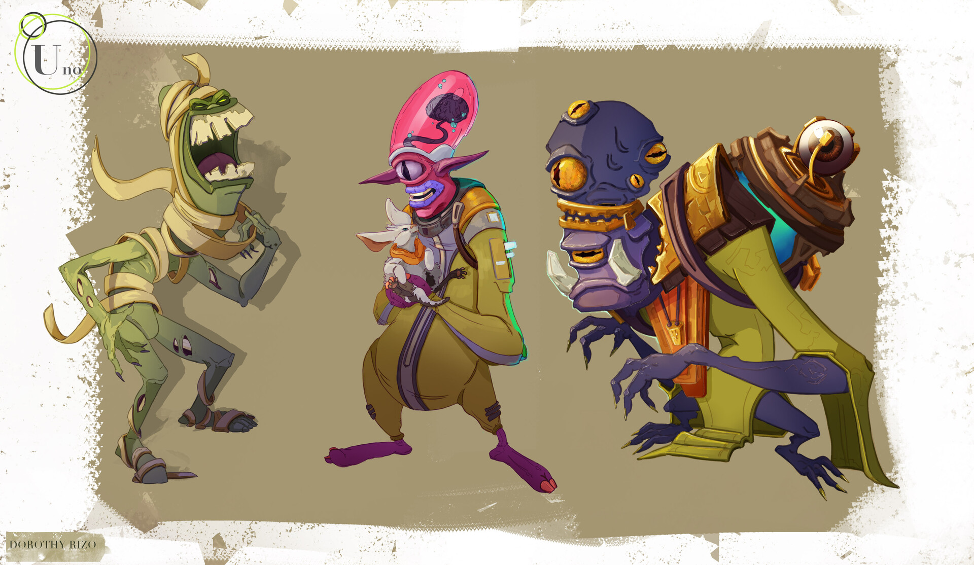 ArtStation - Concept art, The aliens