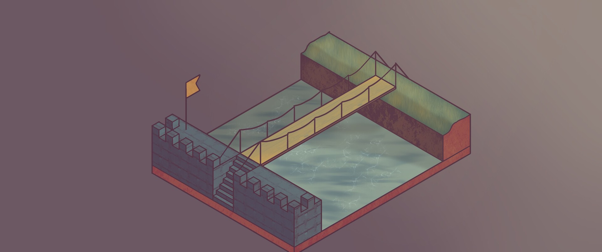 ArtStation - Isometric bridge