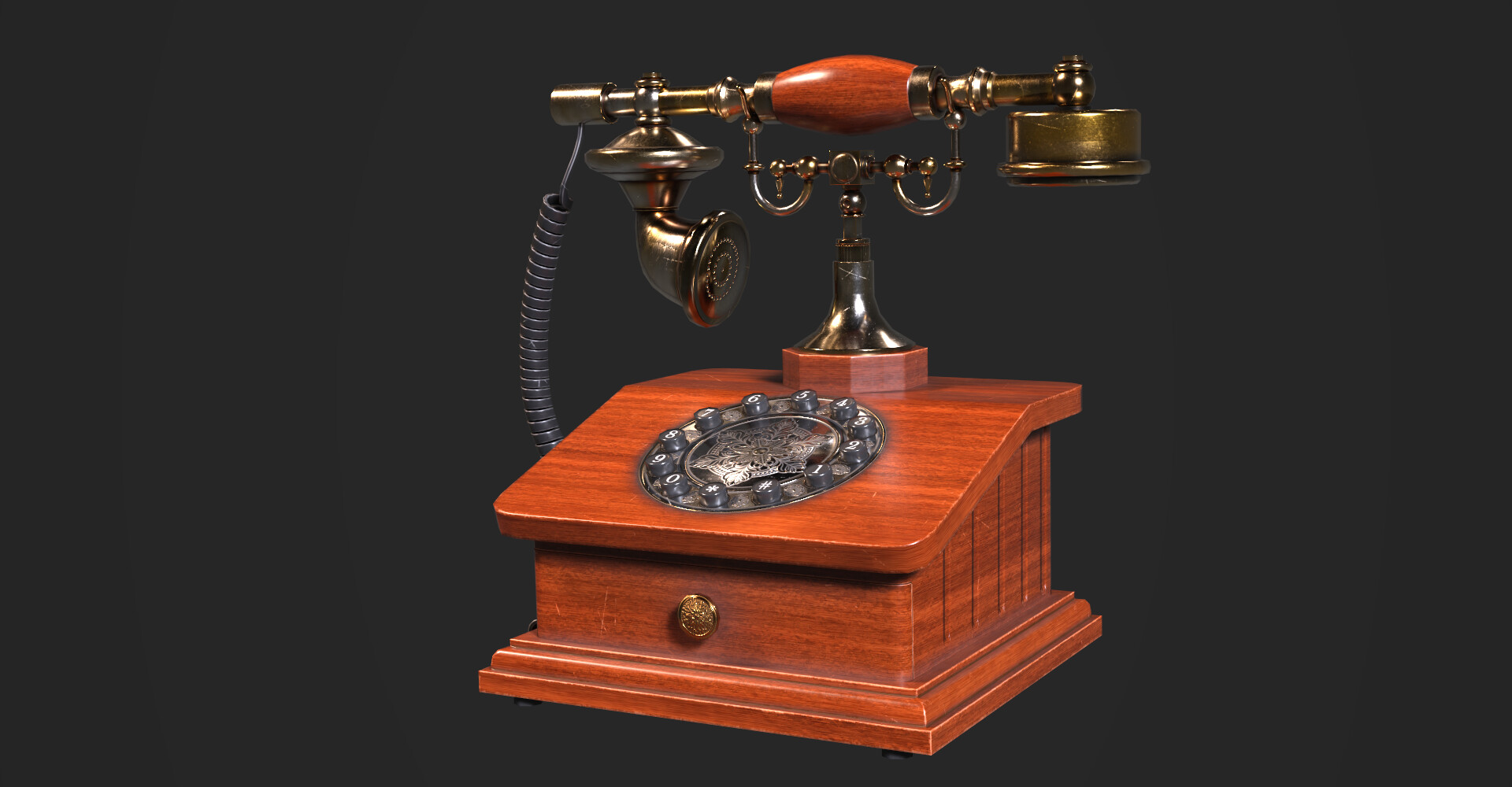 ArtStation - Vintage Phone