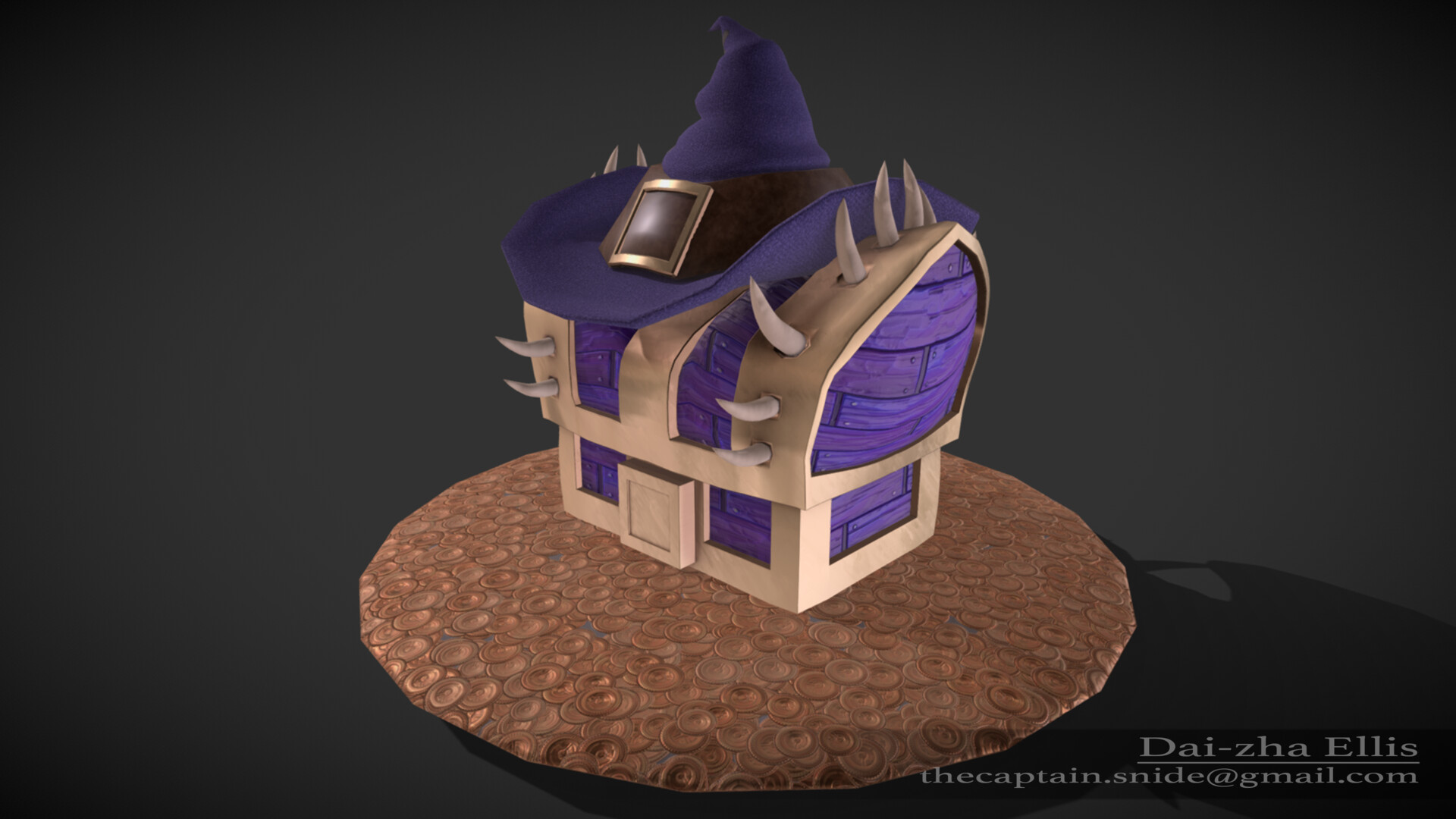 ArtStation - Ominous-Looking Treasure Chest