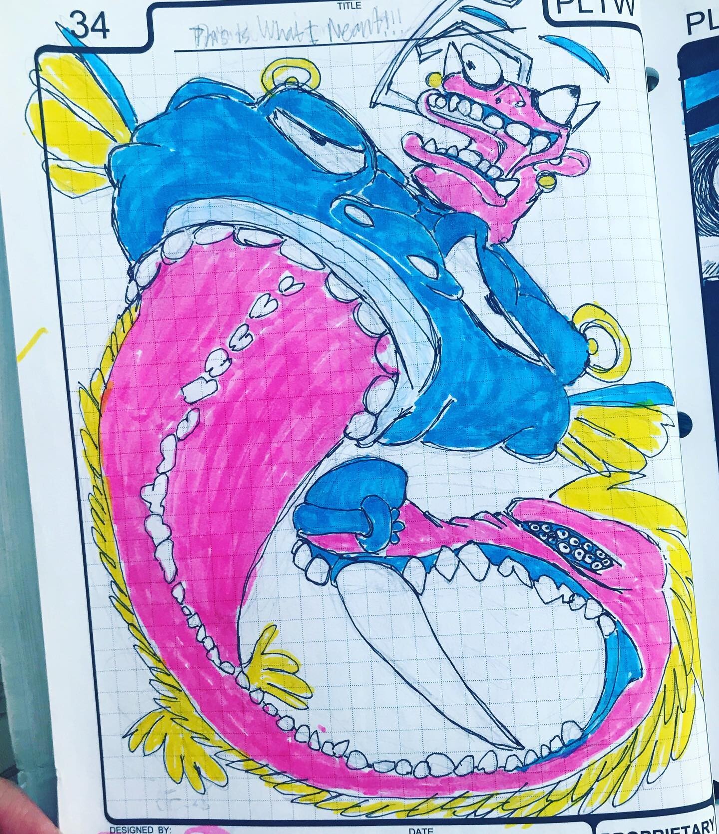 ArtStation - Inktober 2020, Day 23: Deranged Mermaid