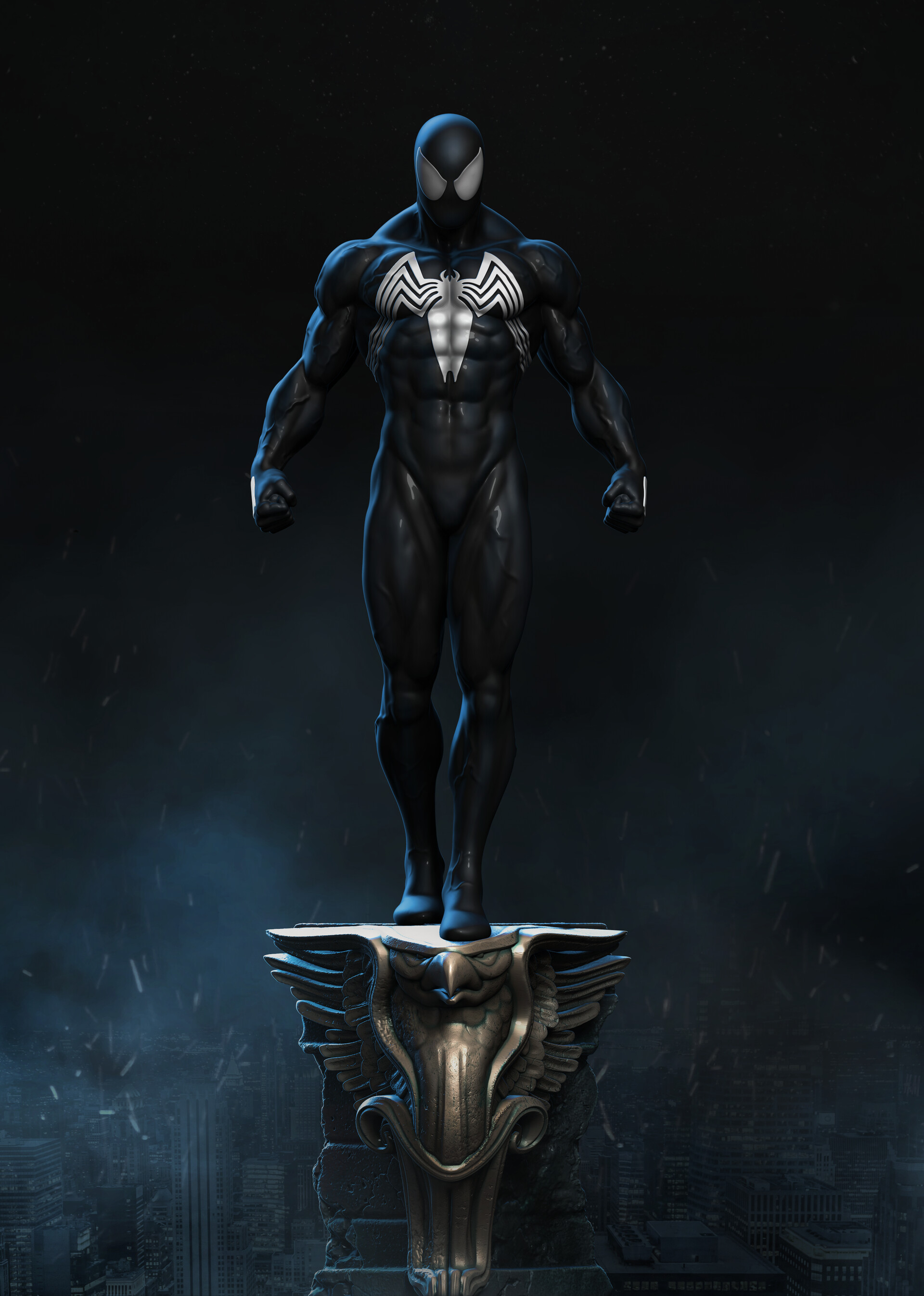 ArtStation - Spider-Man Symbiote