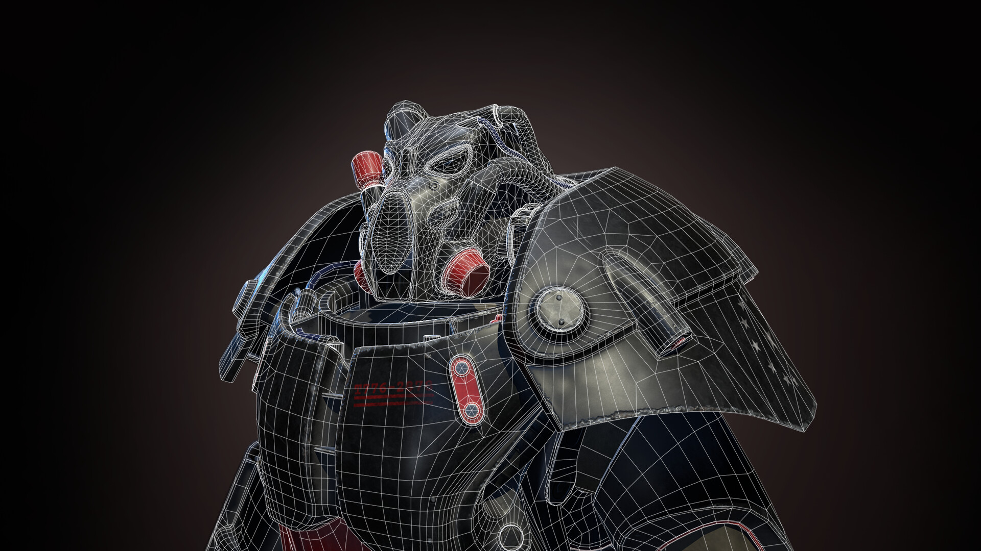 ArtStation Fallout X-01 Power Armor For Figure 1/6, 60% OFF