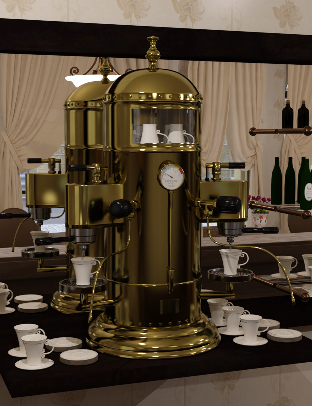 ArtStation - Espresso Machine - Blue Angel