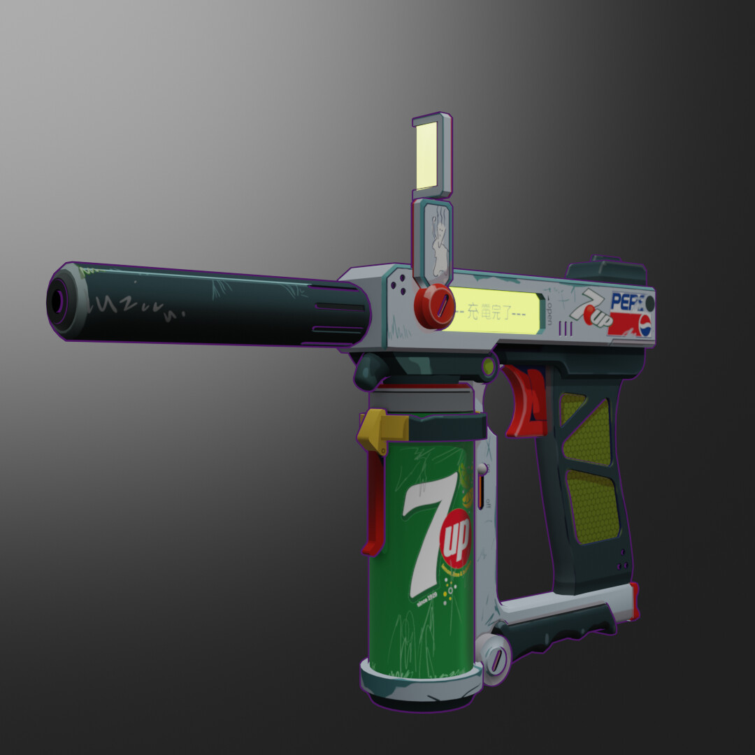 ArtStation - 7UP Gun