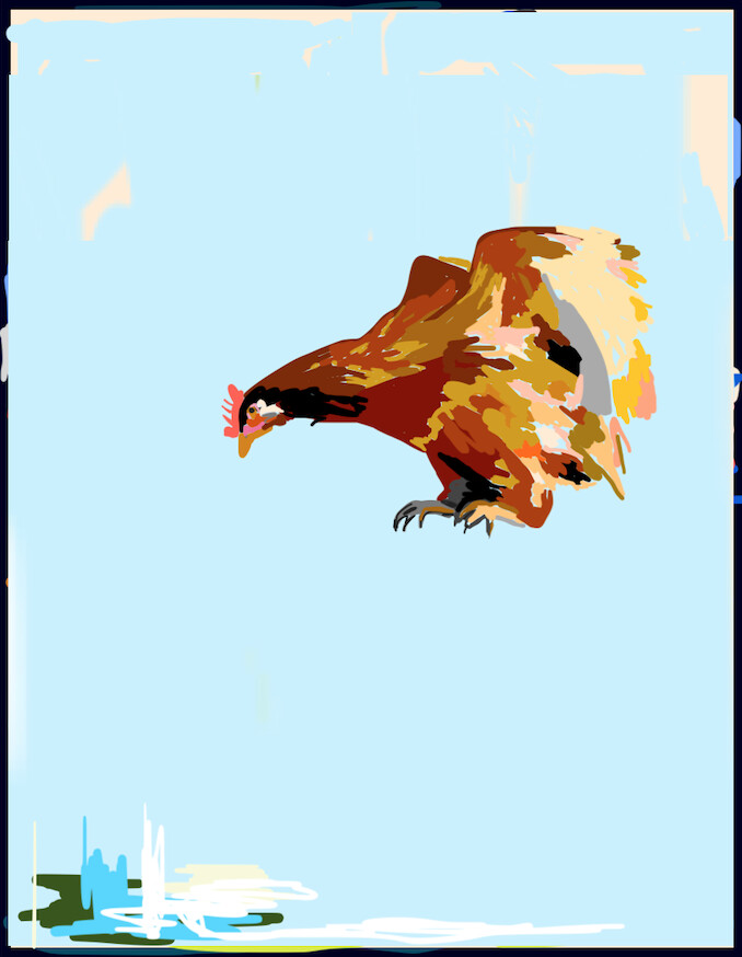 ArtStation - Eagle flying