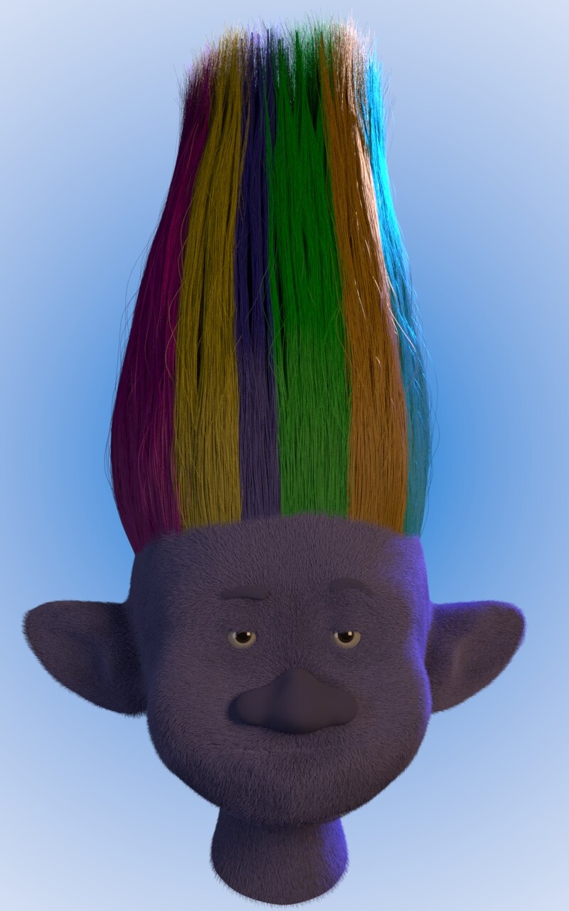 ArtStation - Maya Xgen Troll Groom
