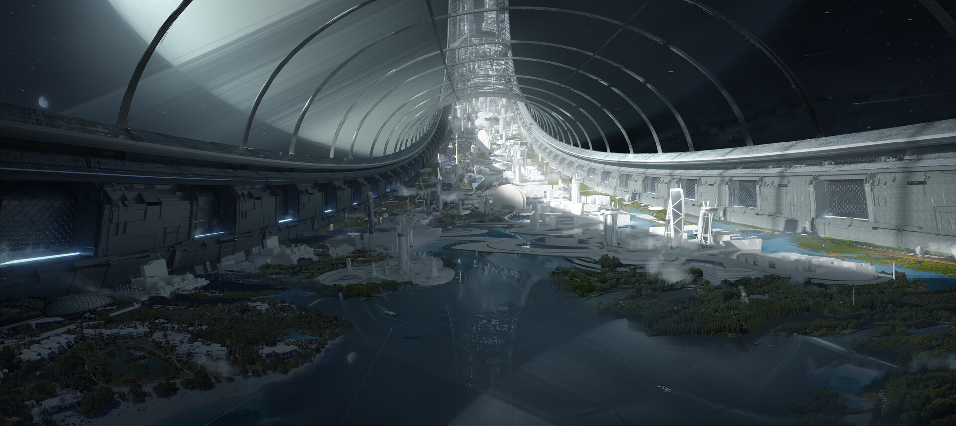 ArtStation - star ring city