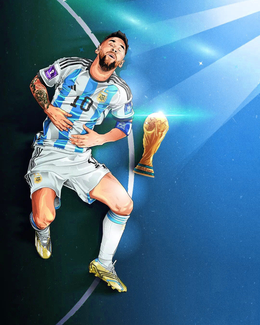 ArtStation - messi wins world cup