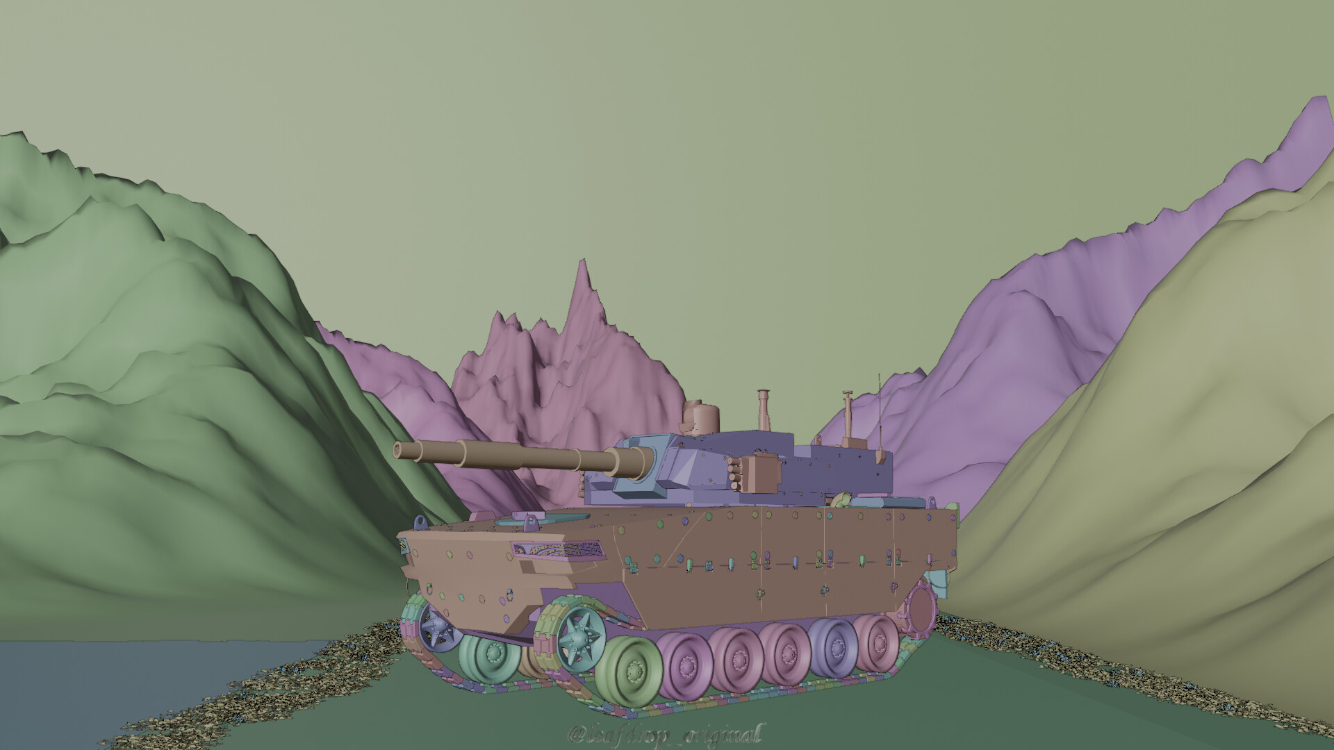 Leafdrop - Kaplan Medium Tank