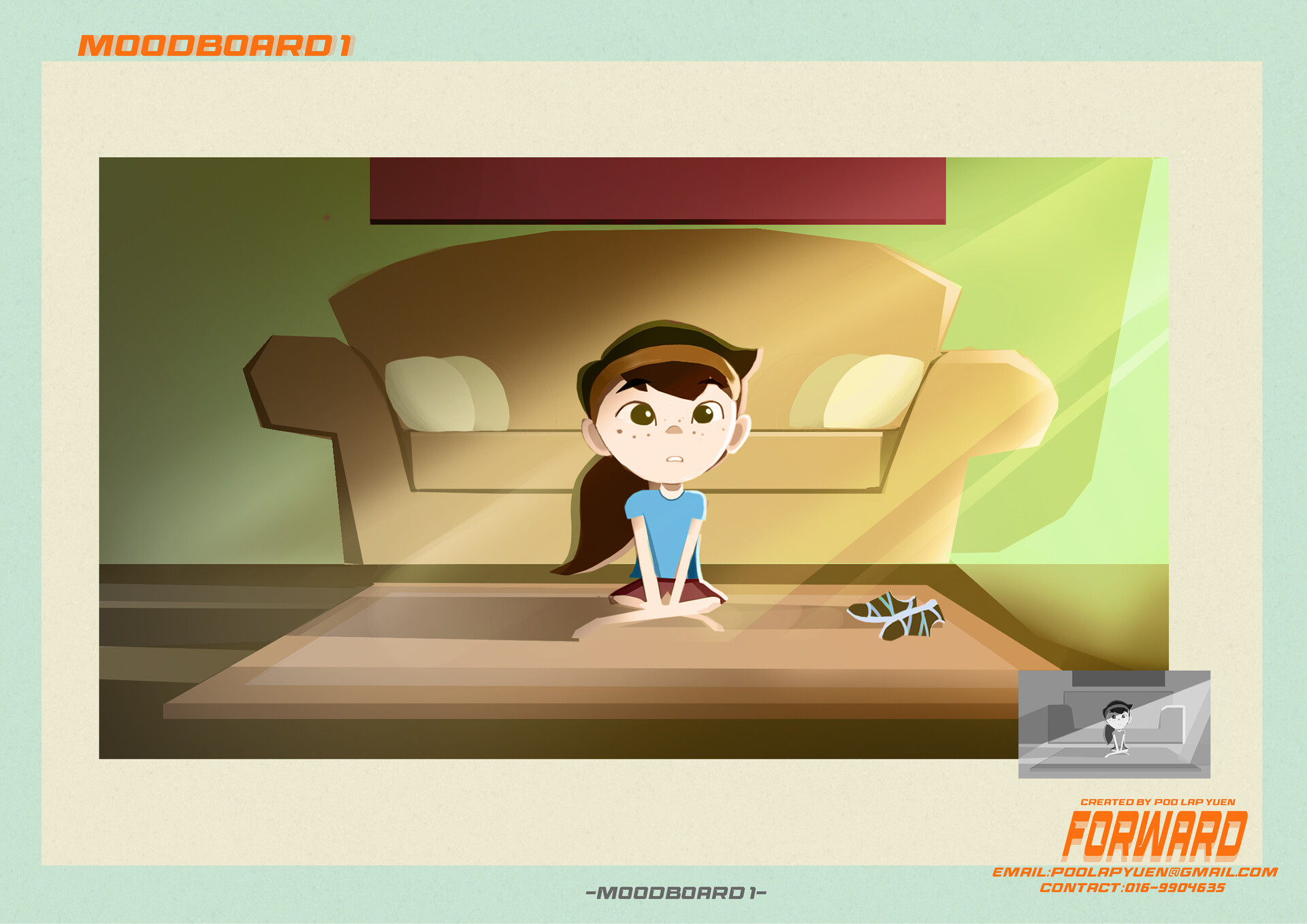 FOUND - FORWARD-MOOD BOARD, ASSET, POSTER DESIGN