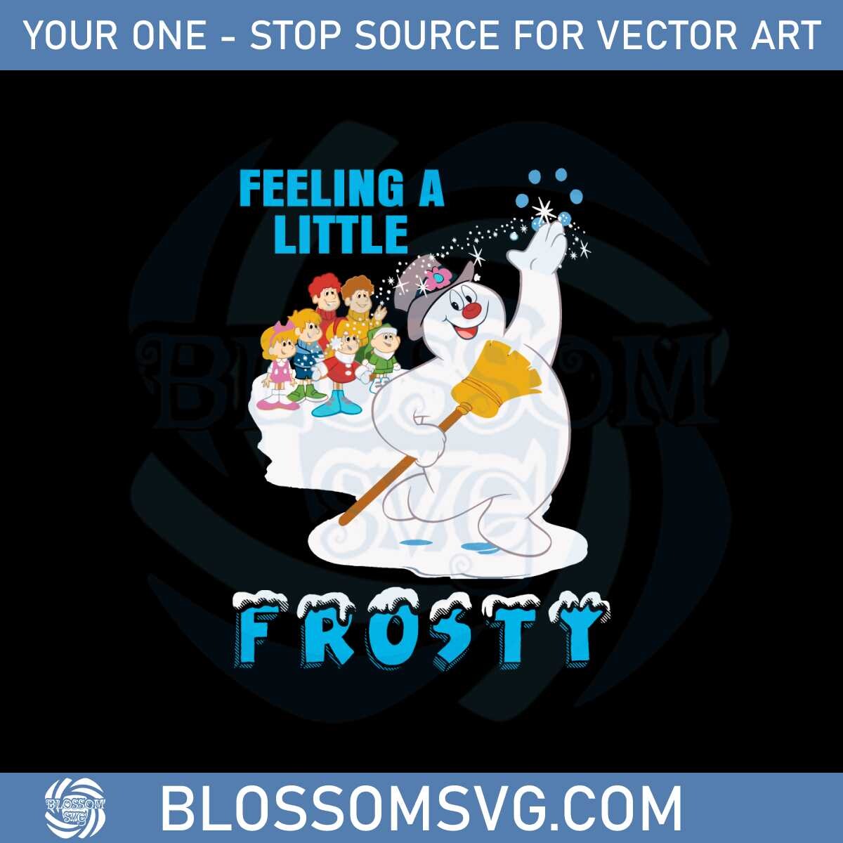 ArtStation - Feeling A Little Frosty Svg Files For Cricut Sublimation Files