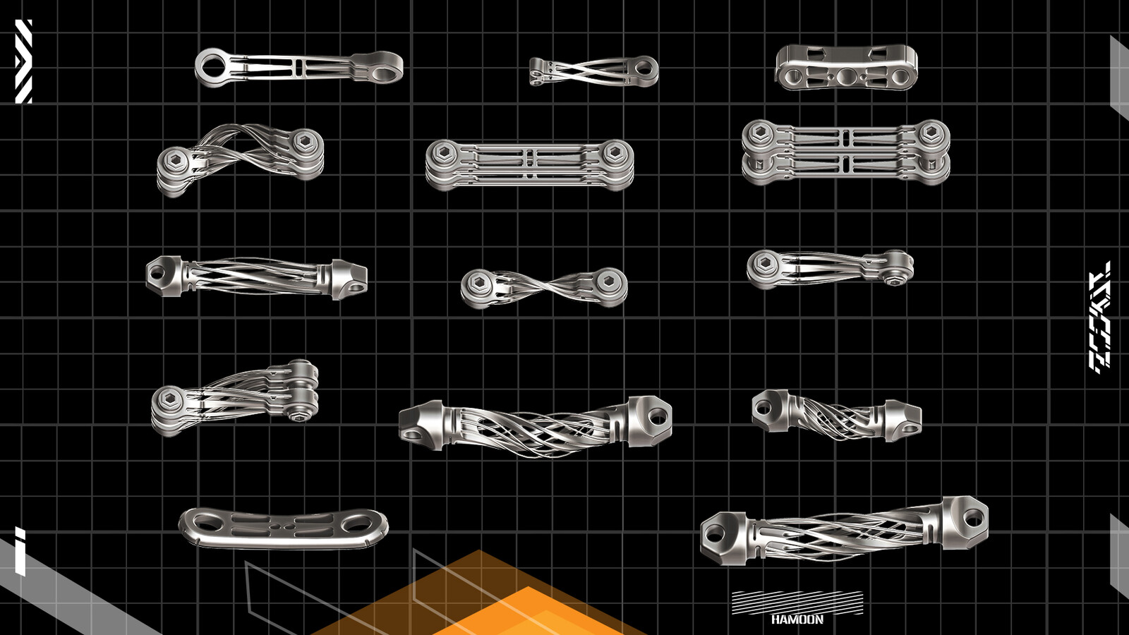 HAMOON - Hard Surface KITBASH_190 DETAILS _vol1