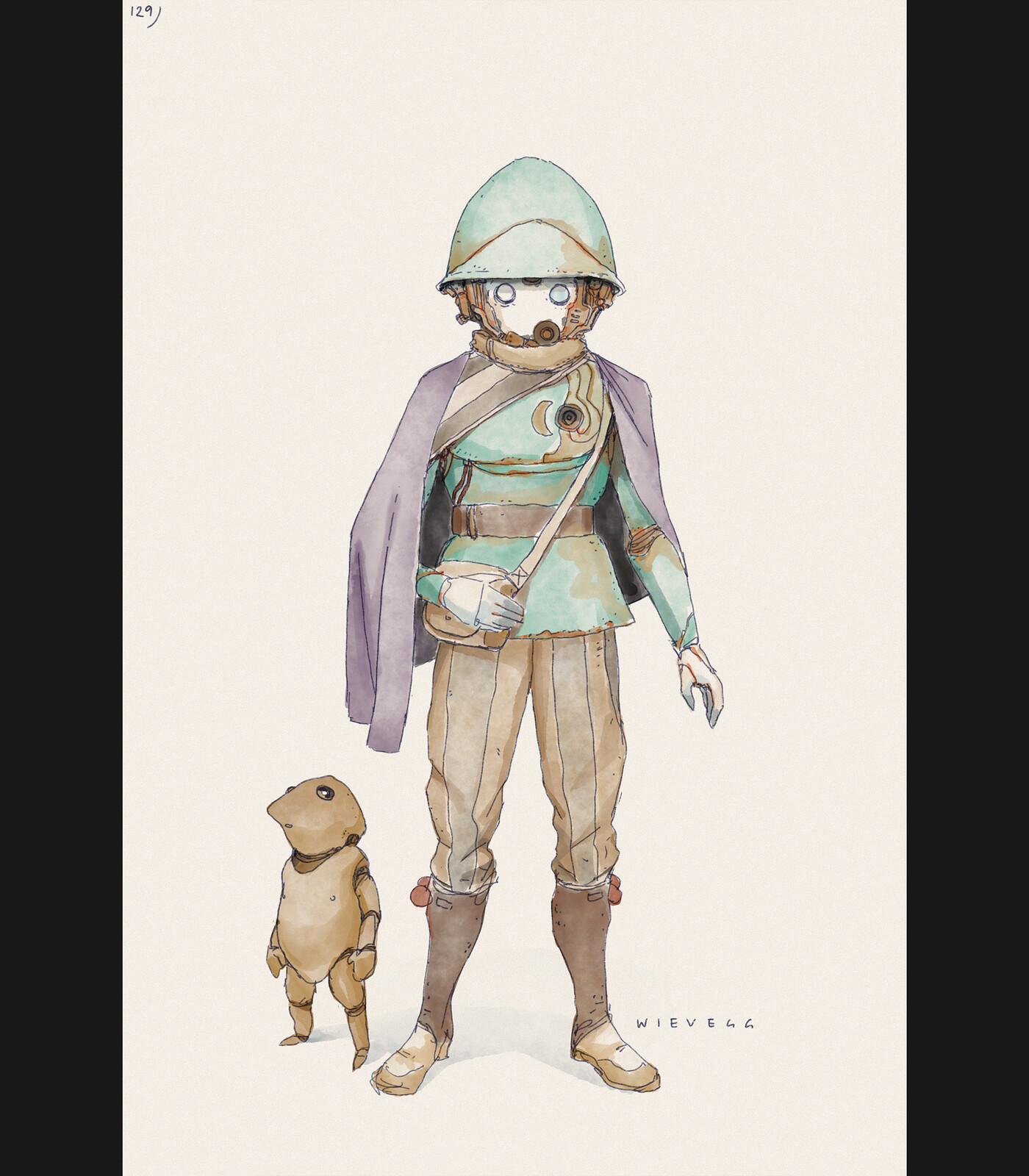 Thomas Wievegg - 2022 Sketches (121-130)