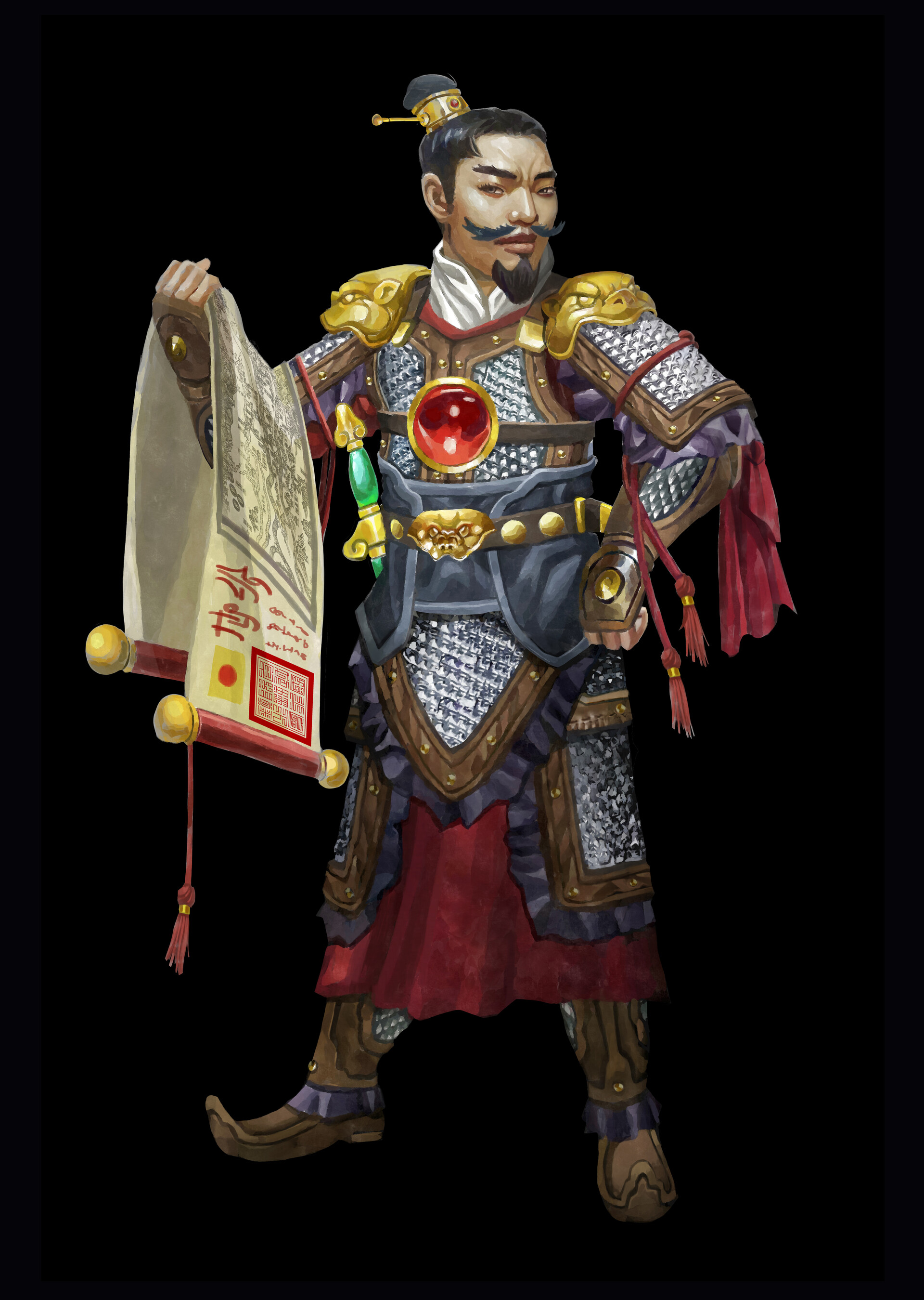 ArtStation - Emperor of the Wuhan Empire, Cuong Nguyen