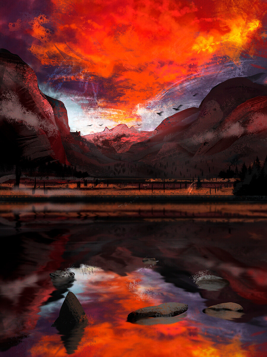 ArtStation - Blood river