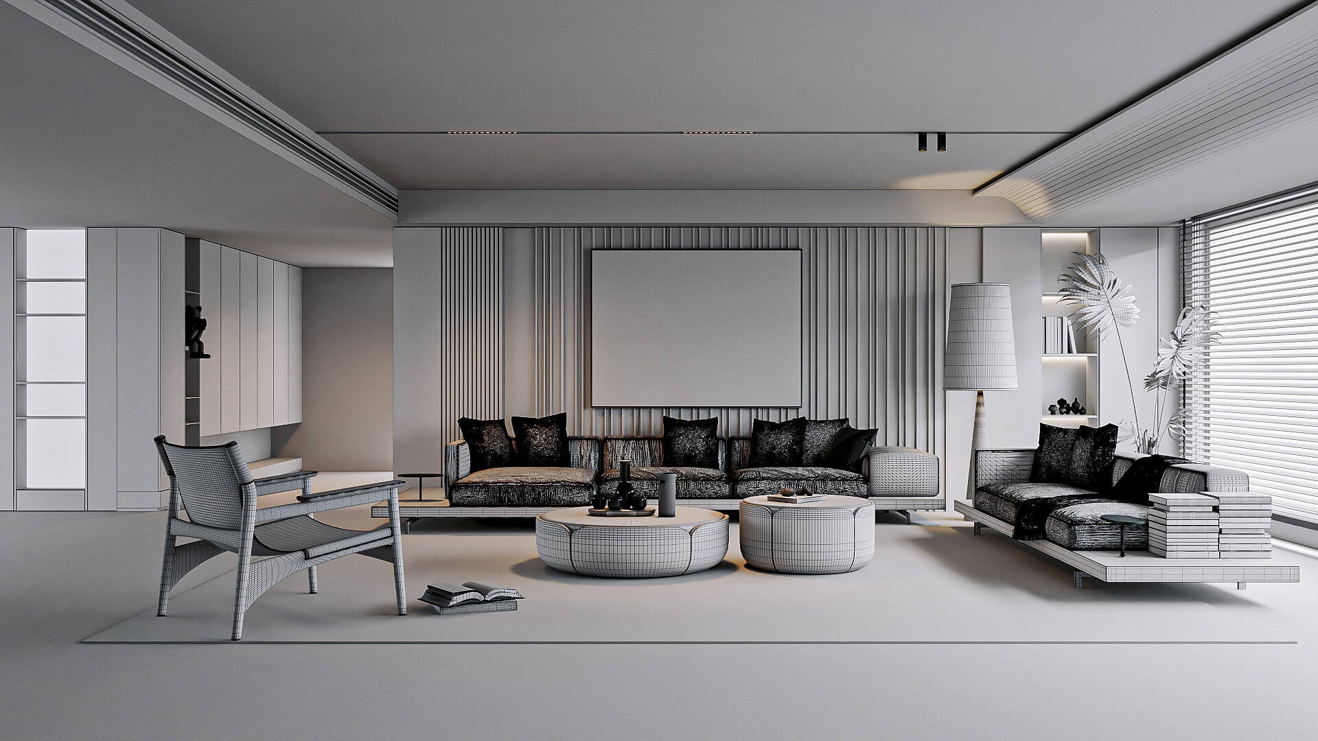 Archviz Hub - Design and Visualize Your Ideas - Excellent living room 01