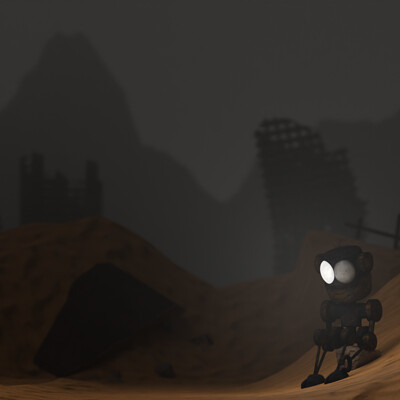 sandstorm wall e