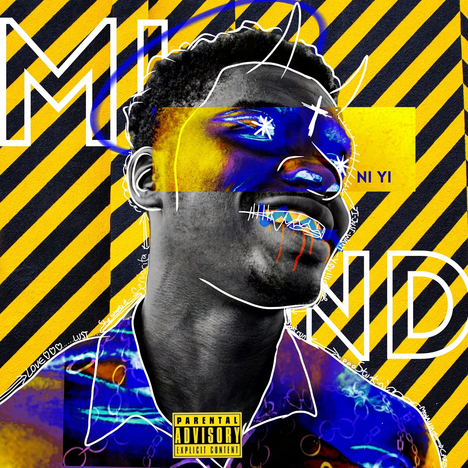 adeniyi adeoye - Mind (Album Cover Art for "Mind" by Ni Yi)