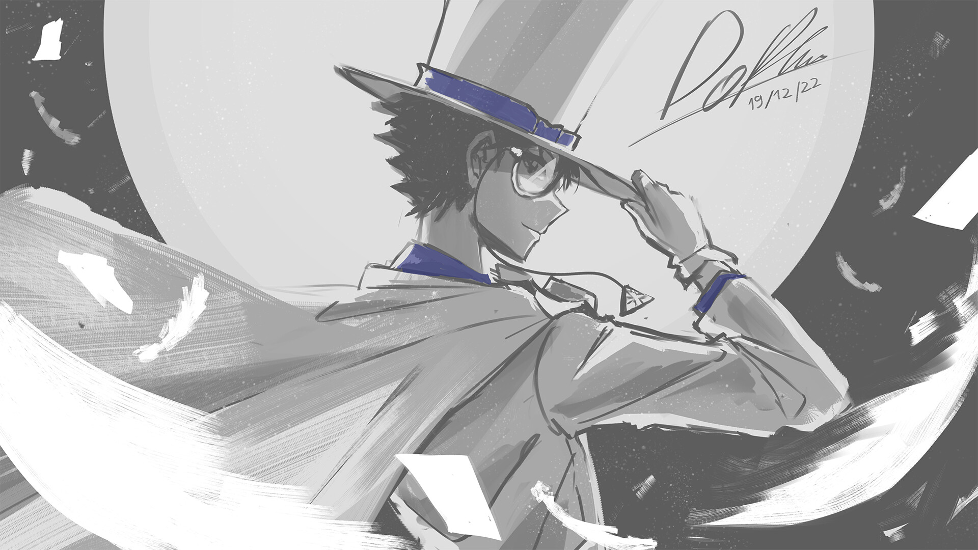ArtStation - Quick sketch - Kaito Kid
