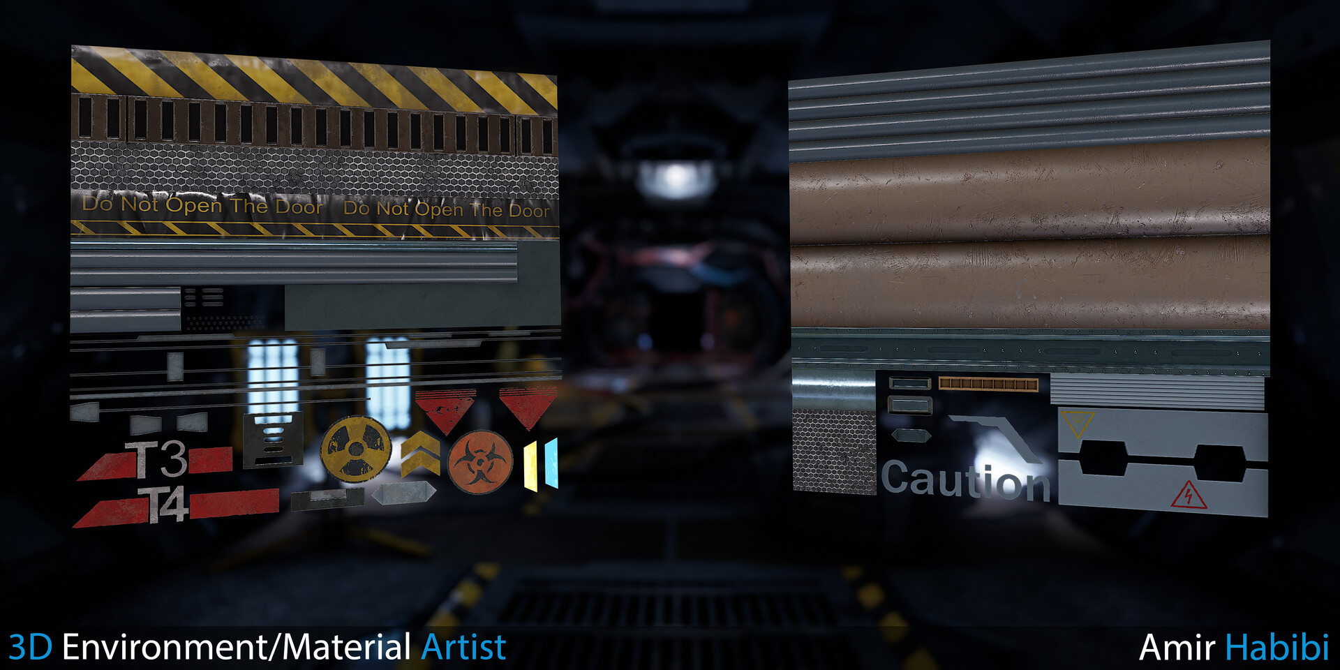 Amir Habibi - Scifi_Corridor