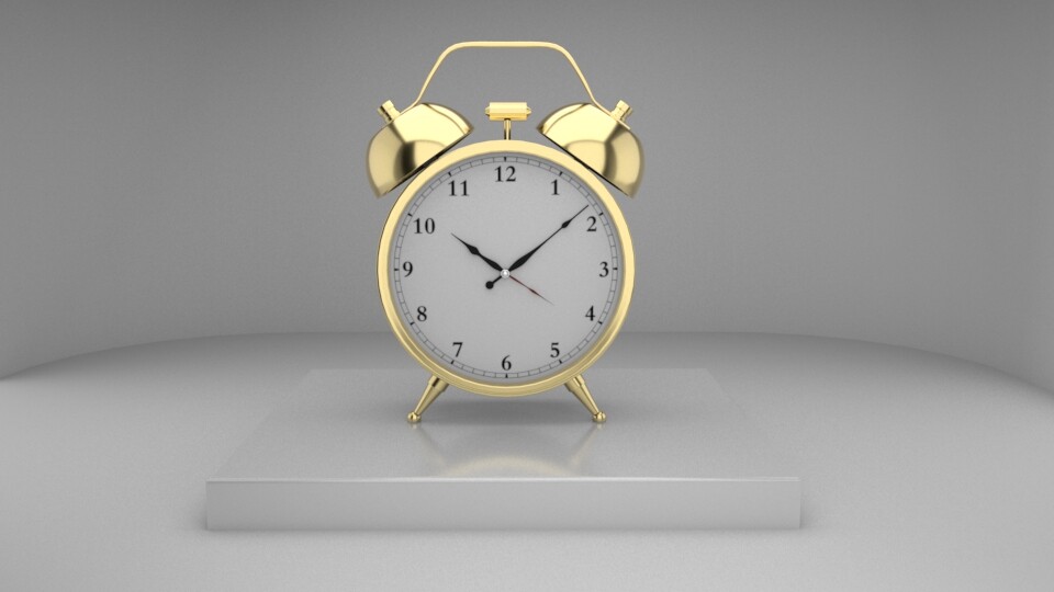 ArtStation - Alarm Clock