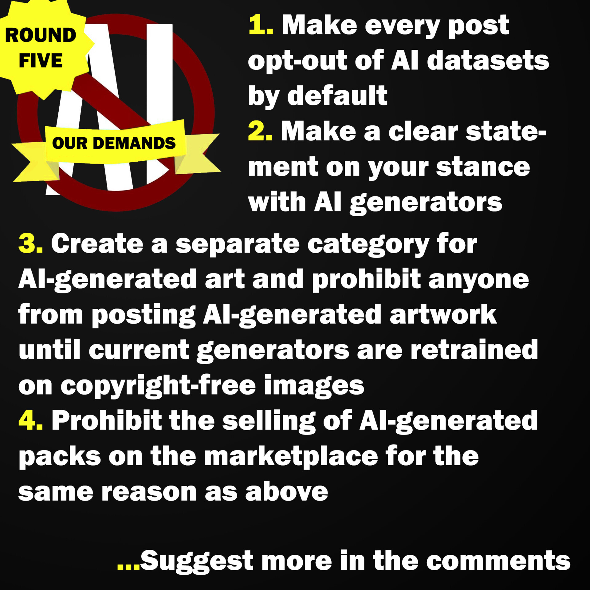 ArtStation - Our Demands