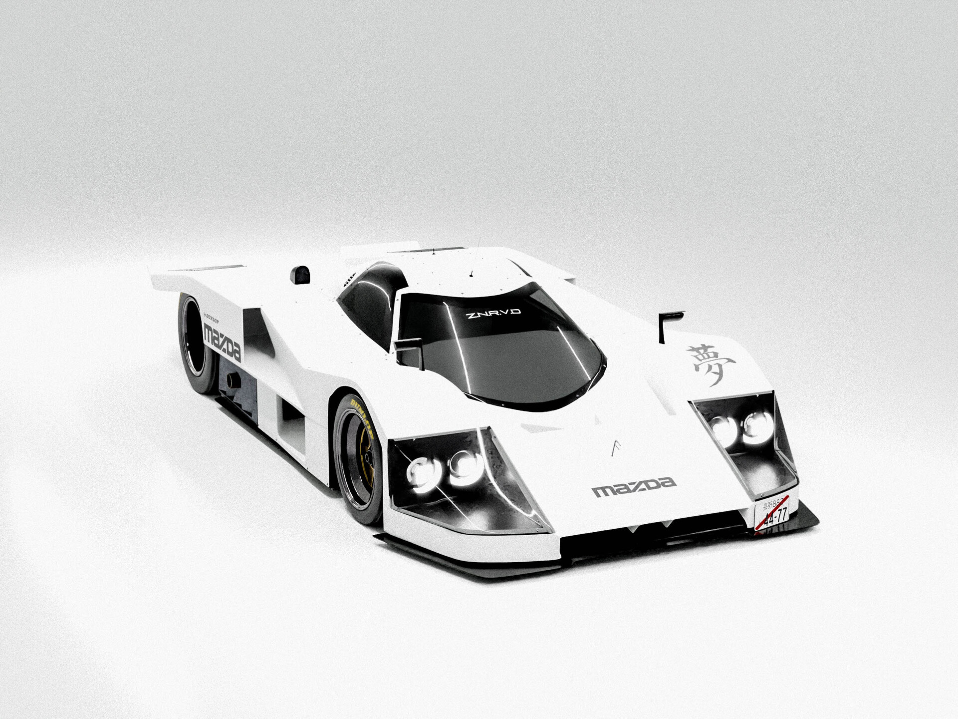 ArtStation - AKUMA - LONGTAIL MAZDA 787B