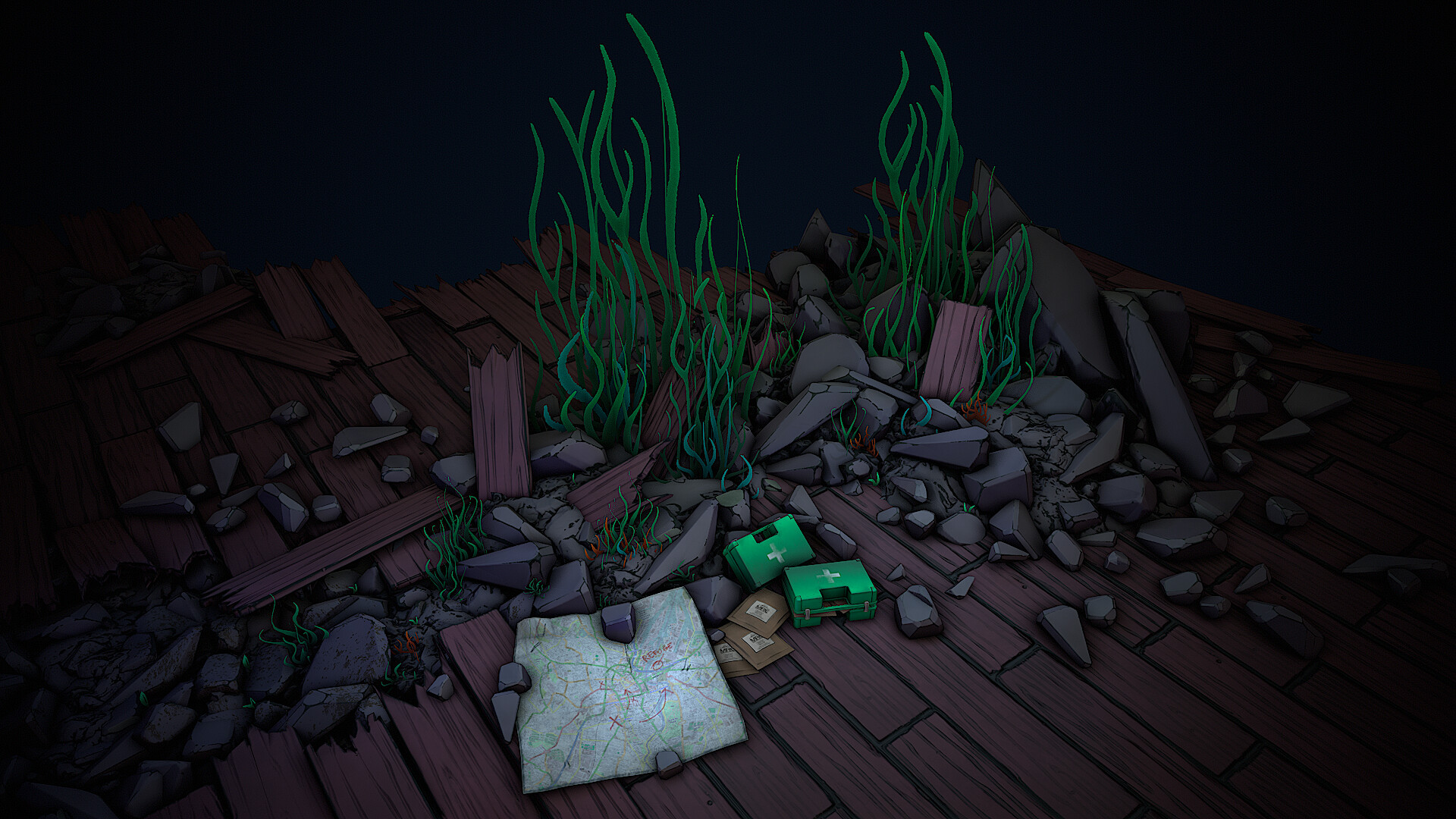 ArtStation - Ancient Temple Asset Collection - Telltale style