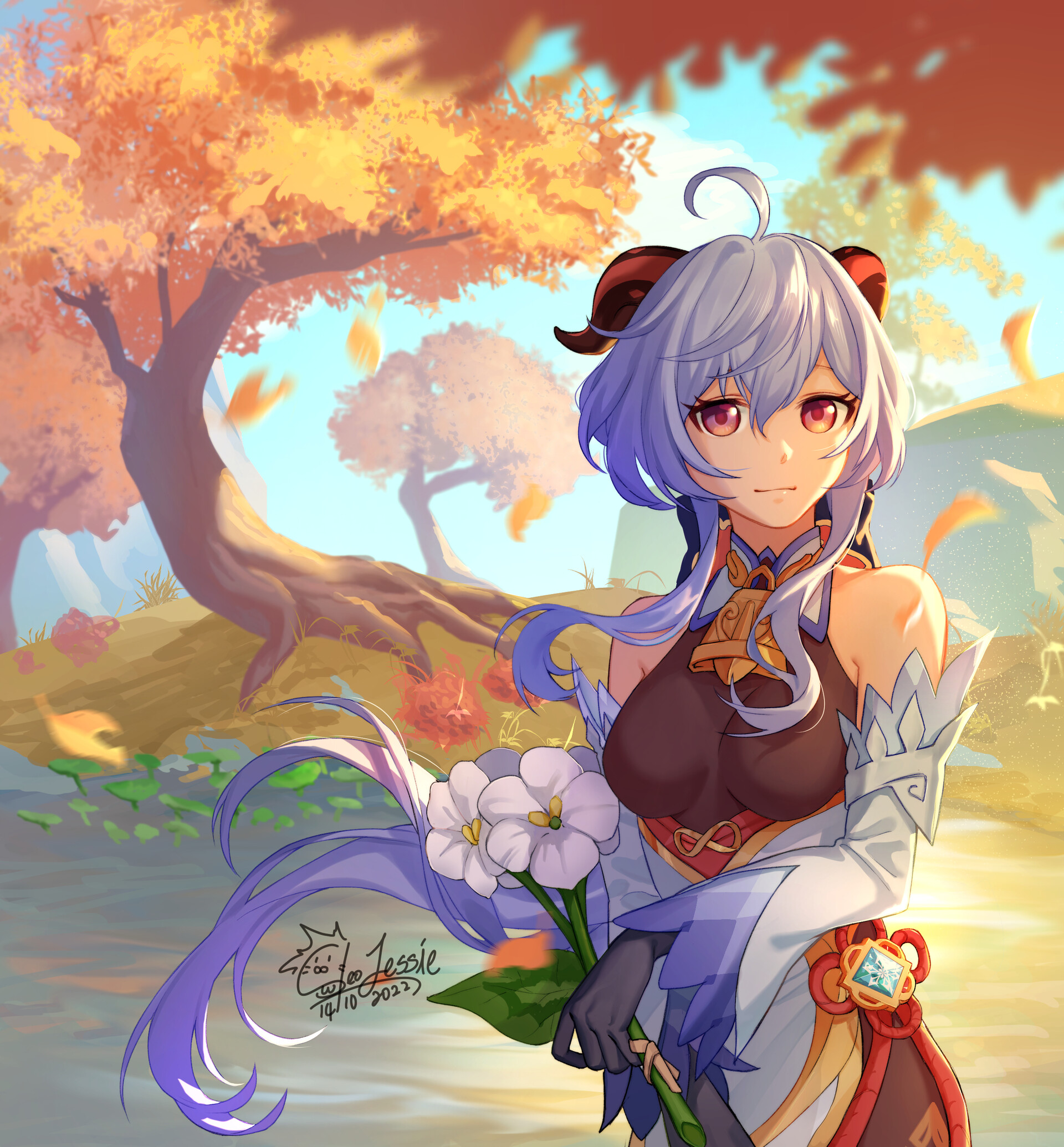 ArtStation - Genshin Ganyu