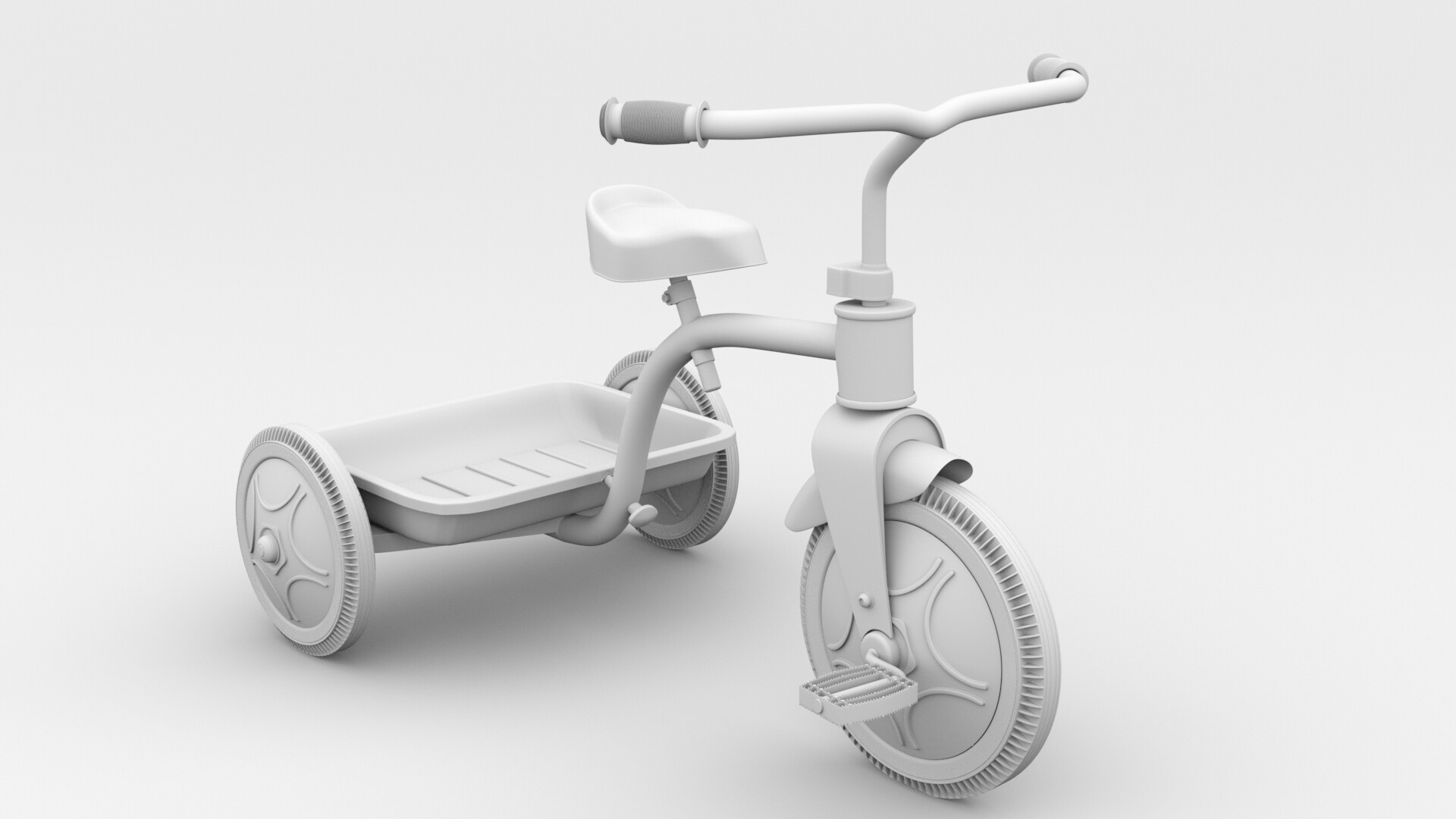 ArtStation - 3D tricycle