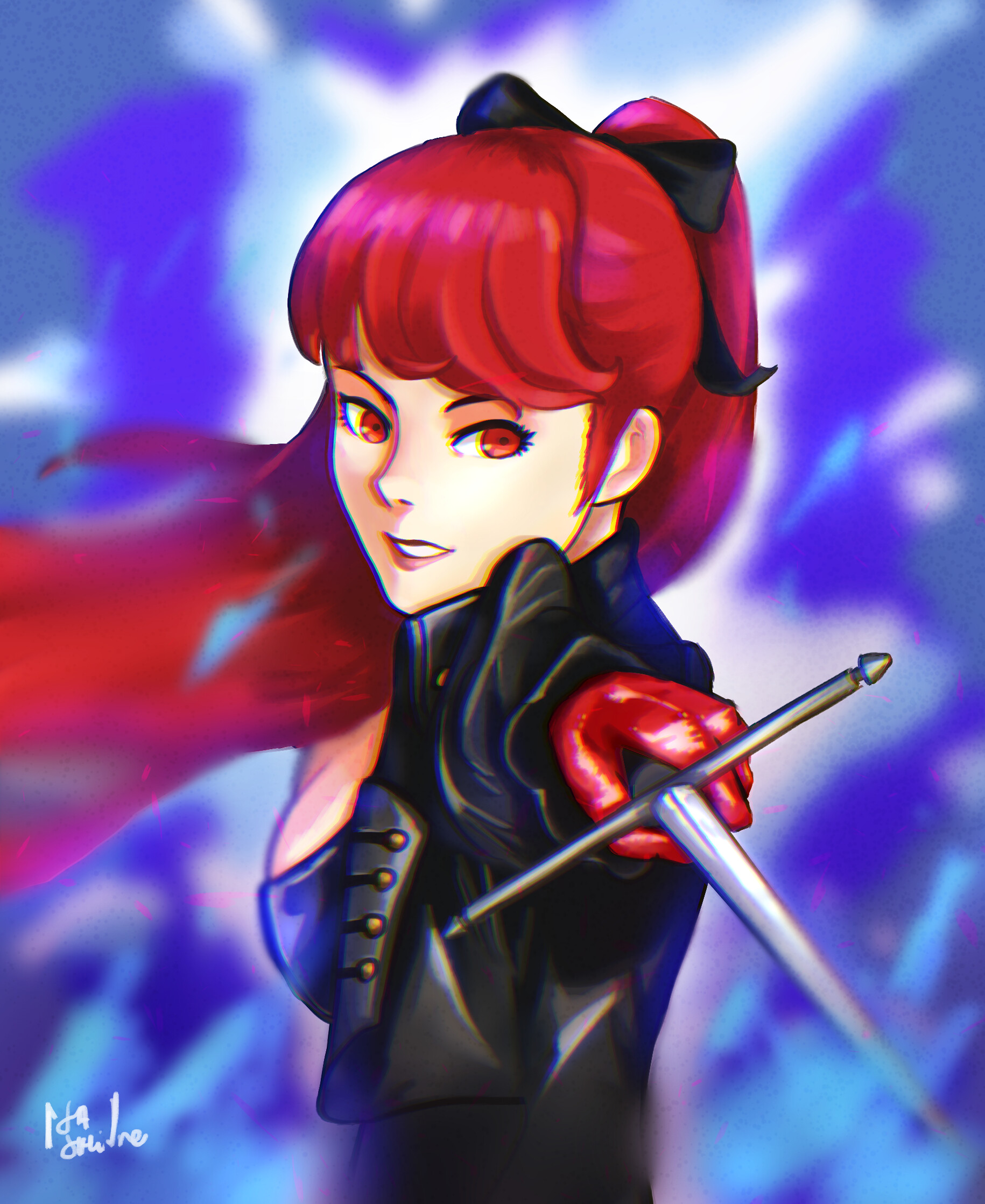 ArtStation - Violet - Persona 5 Royal