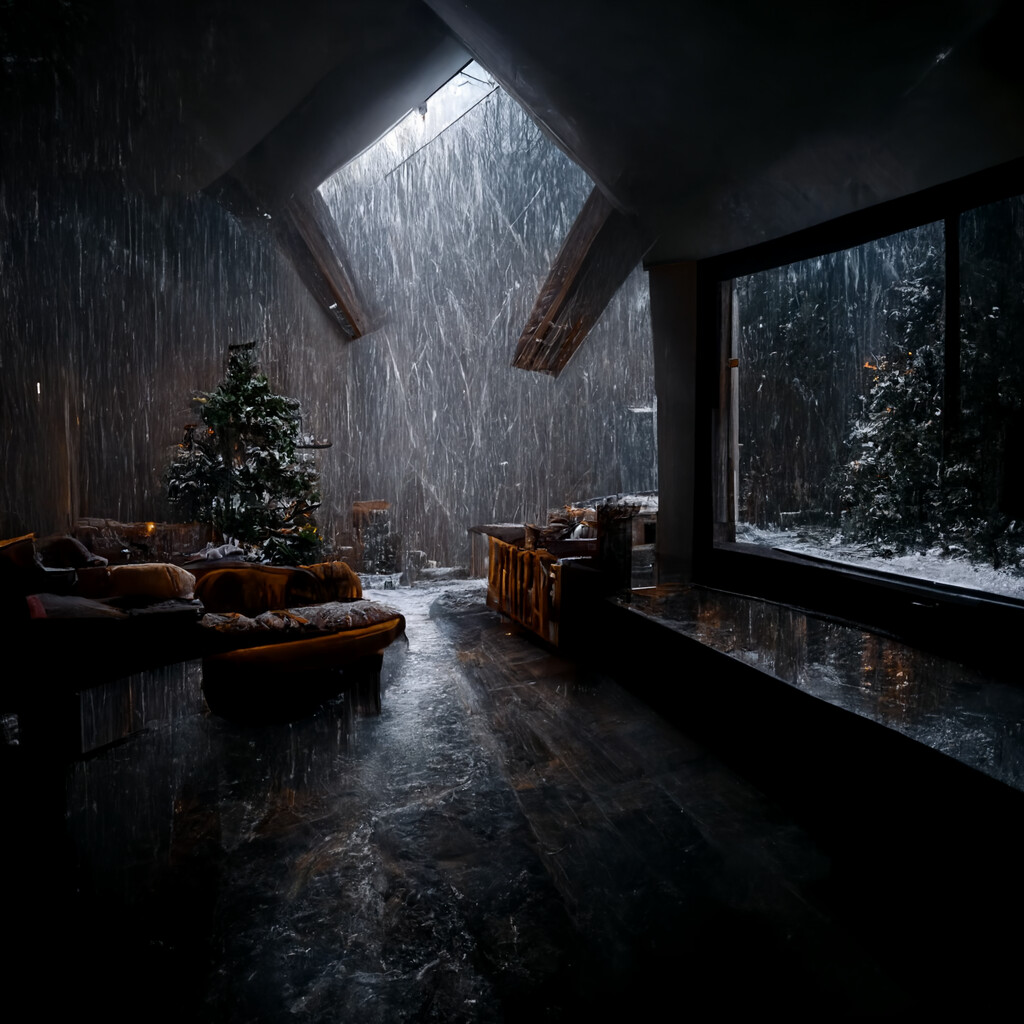 ArtStation - Snowing room