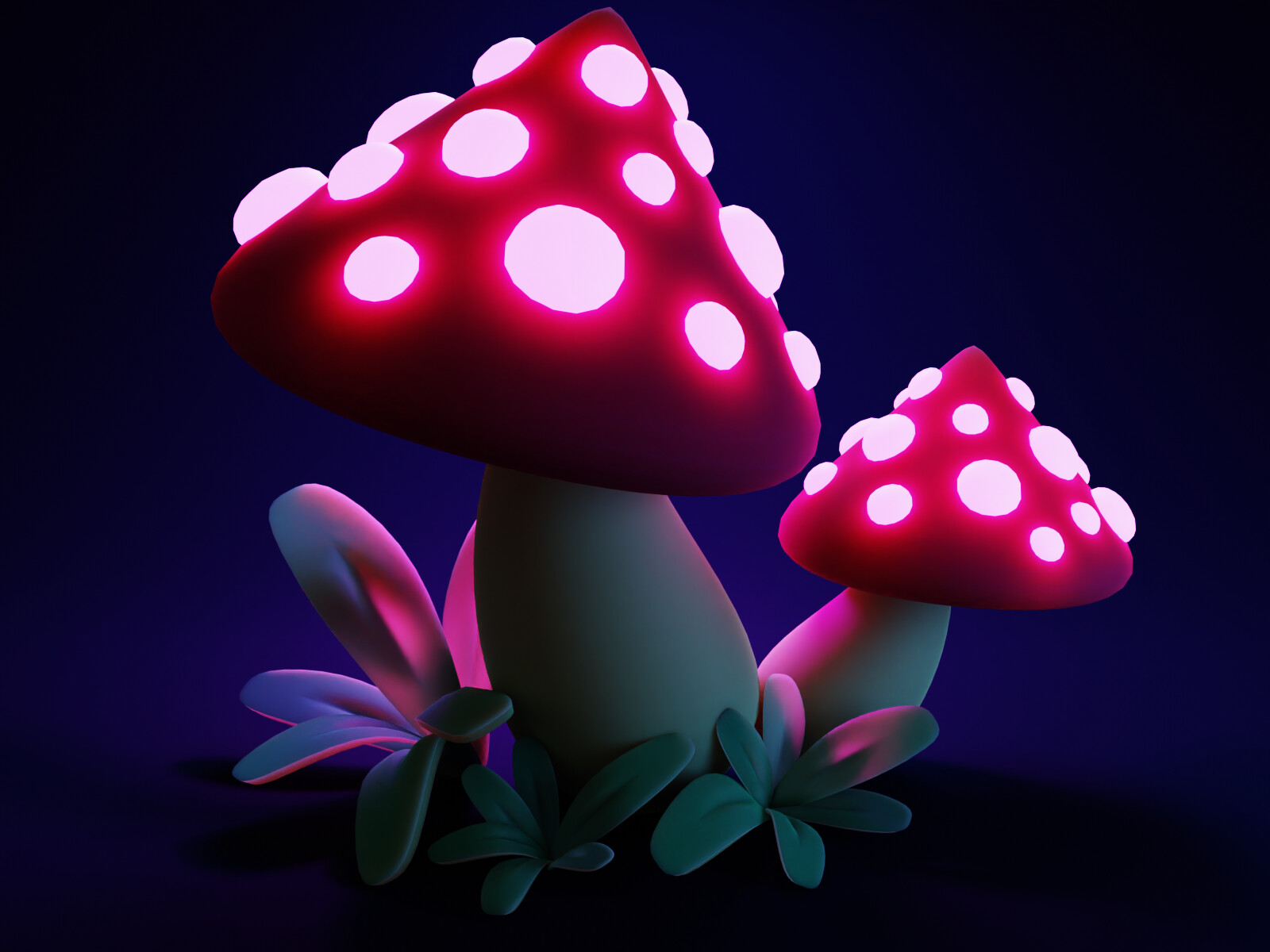 ArtStation - Magic mushrooms