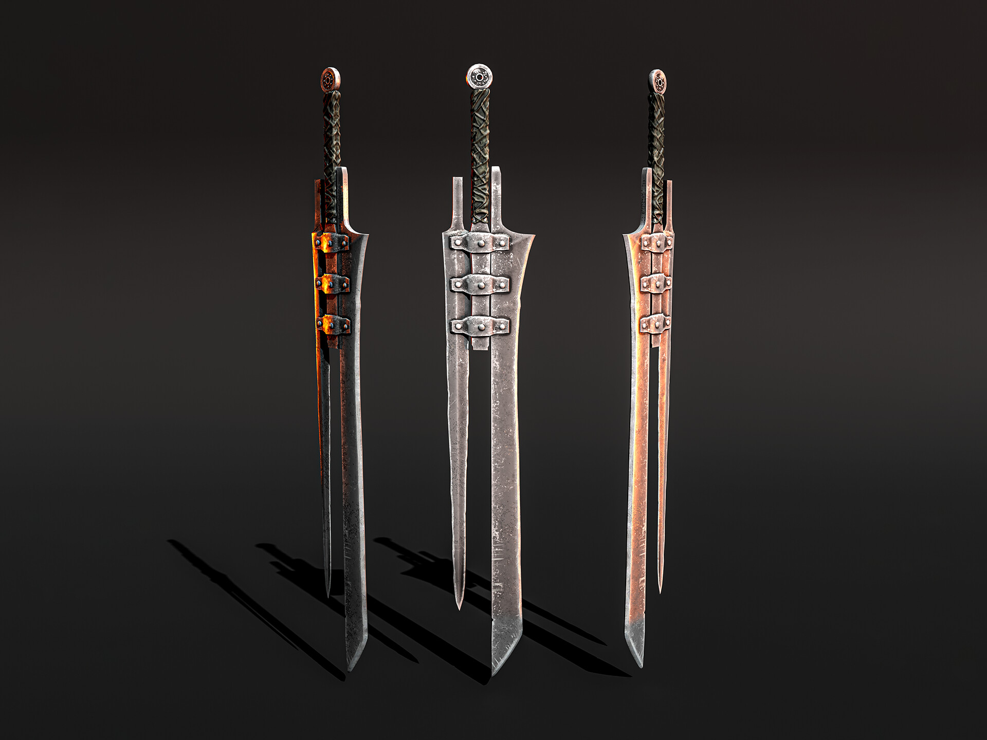 ArtStation - Ancient sword from "The Bird That Drinks Tears"