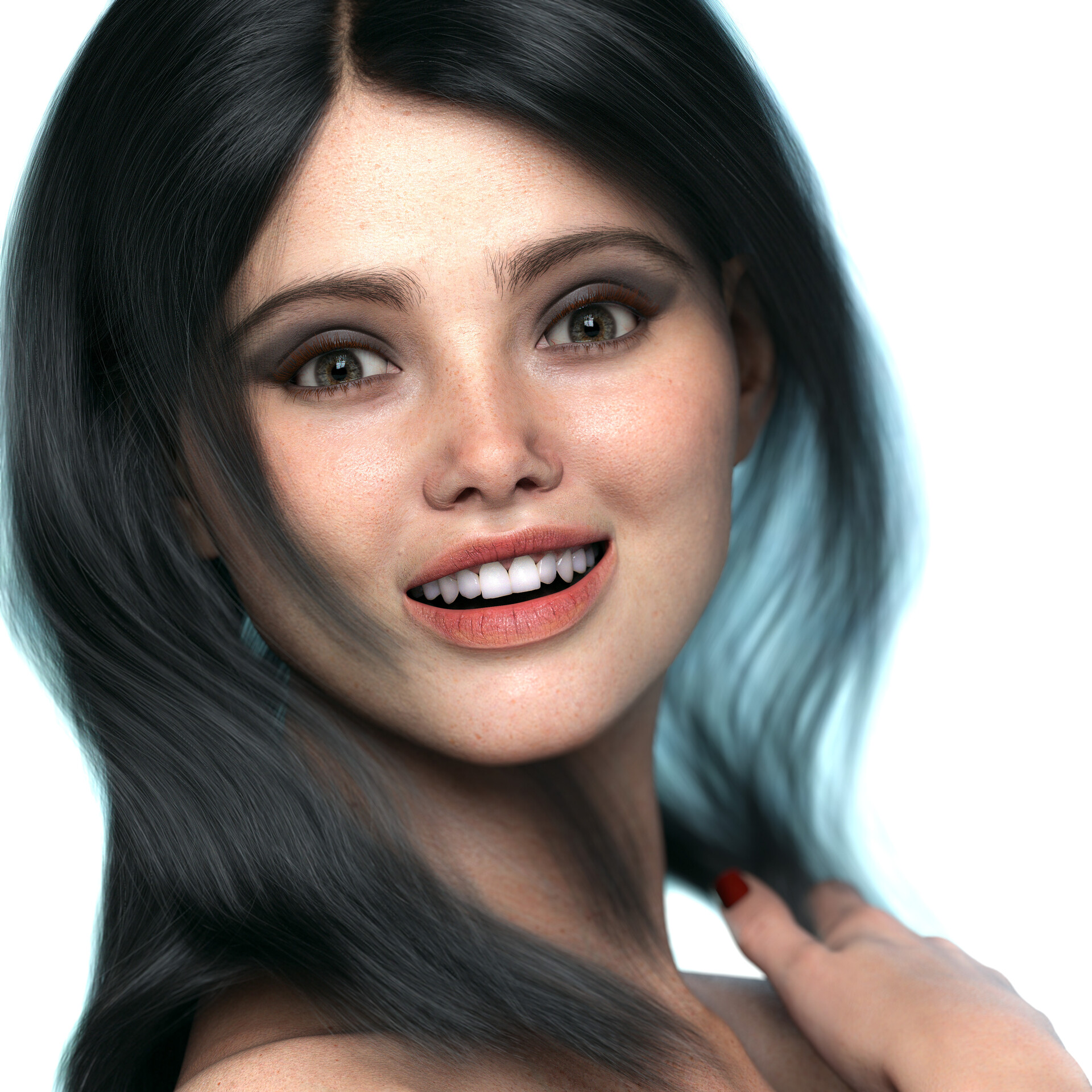 ArtStation - DAZ Genesis 9 Custom morph/shaders/skin