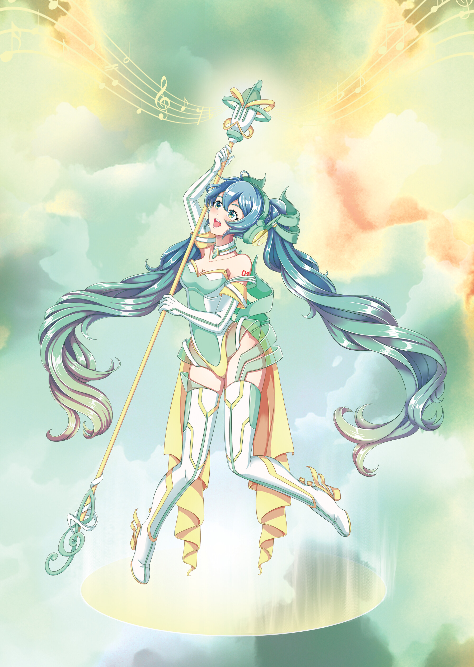 ArtStation - Hatsune Miku - 15th anniversary