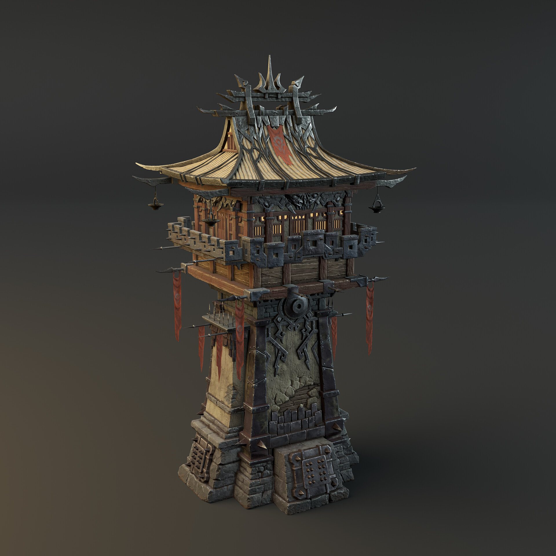 Lu Yi - 箭塔，望楼-Chinese Style Fortress,Watchtower