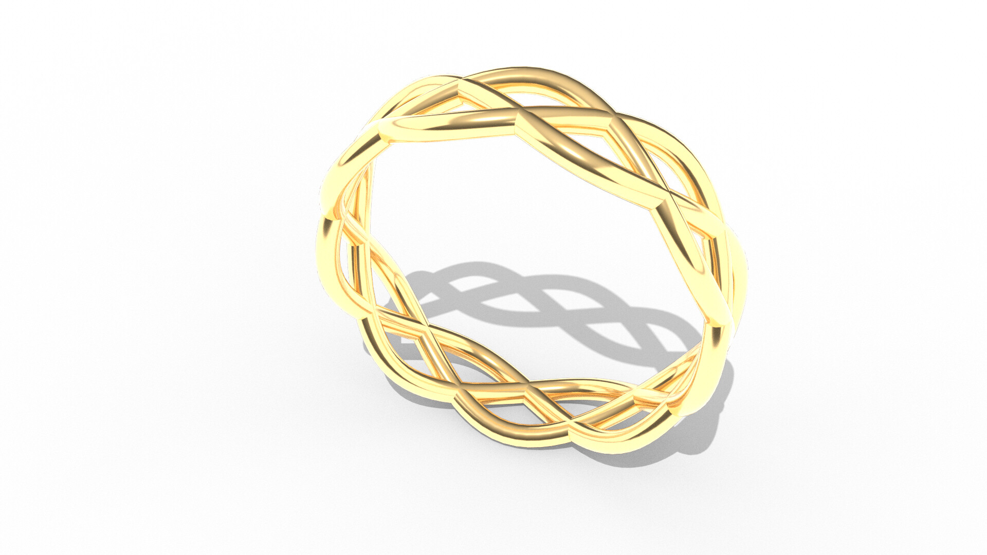 ArtStation - Simple pigtail ring