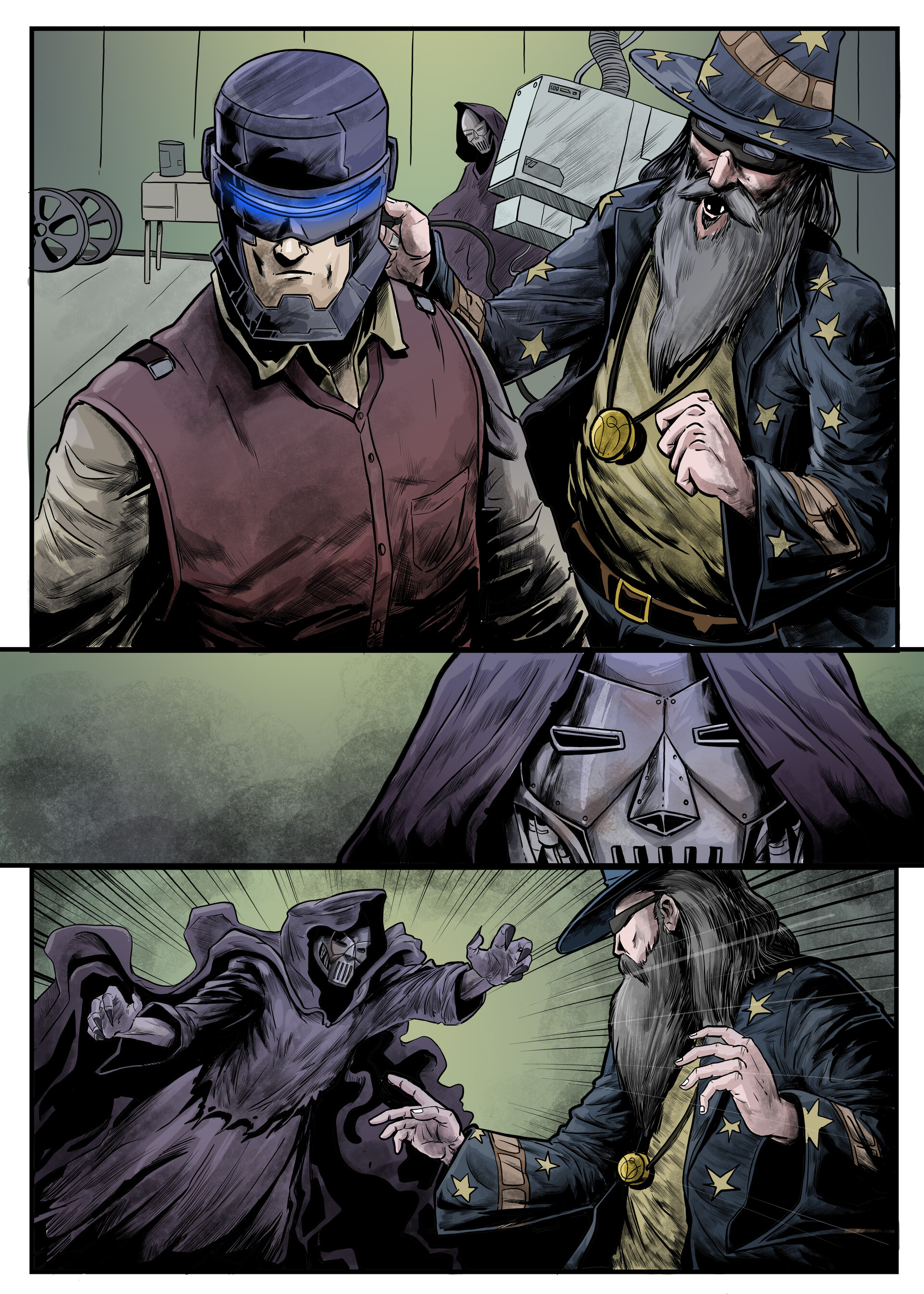 ArtStation - ROBO USHER 3 2022 COLOR