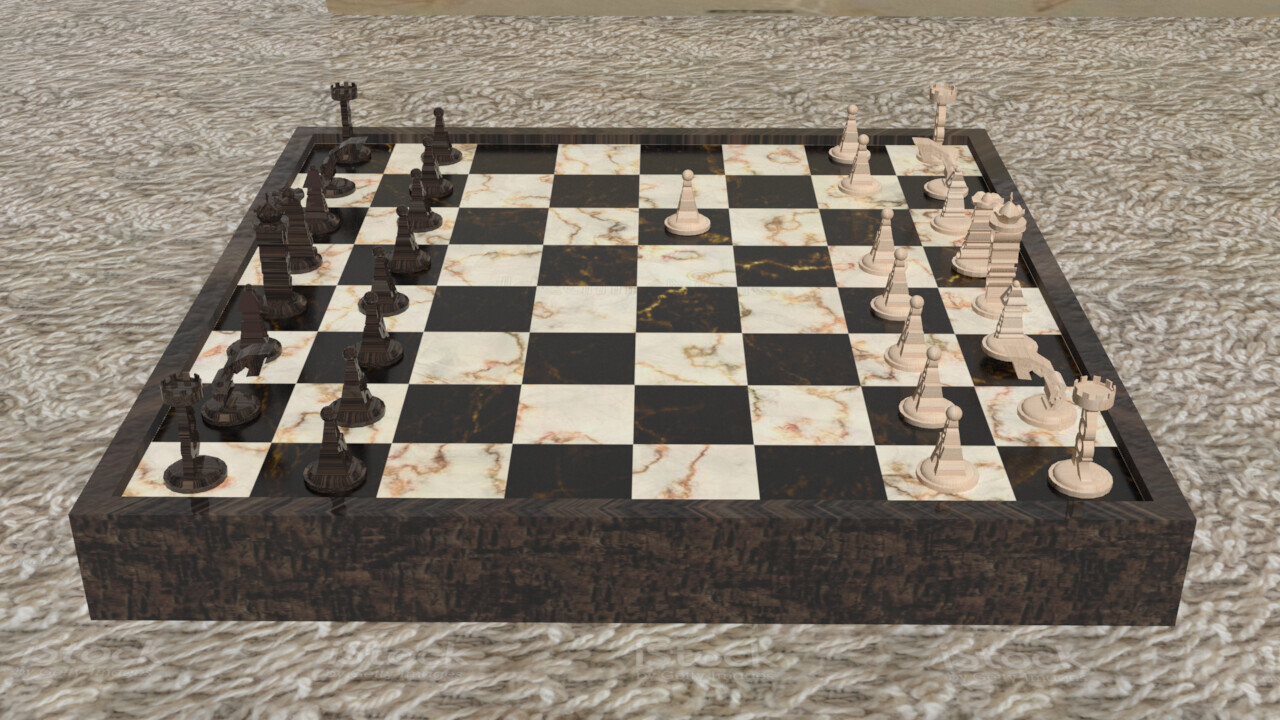 ArtStation - Fools Gambit - Chess animation