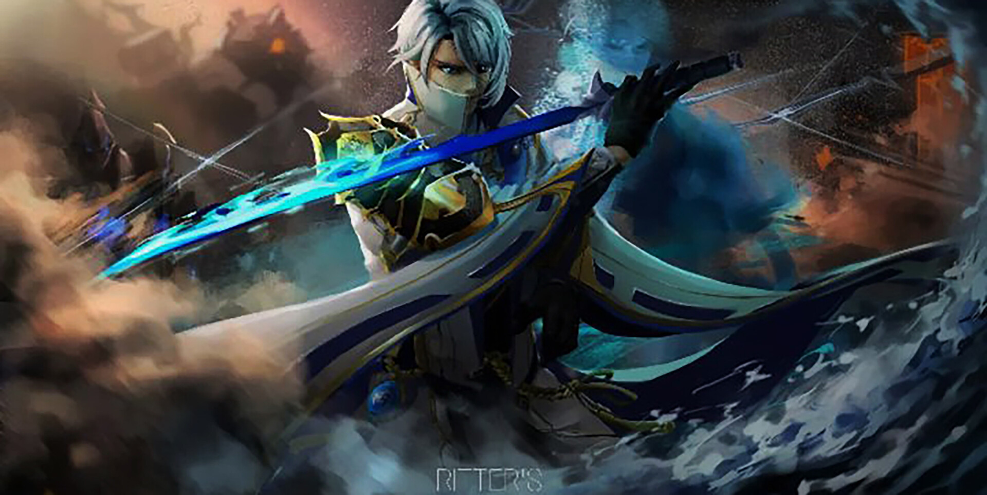 ArtStation - Kamisato Ayato - Genshin Impact